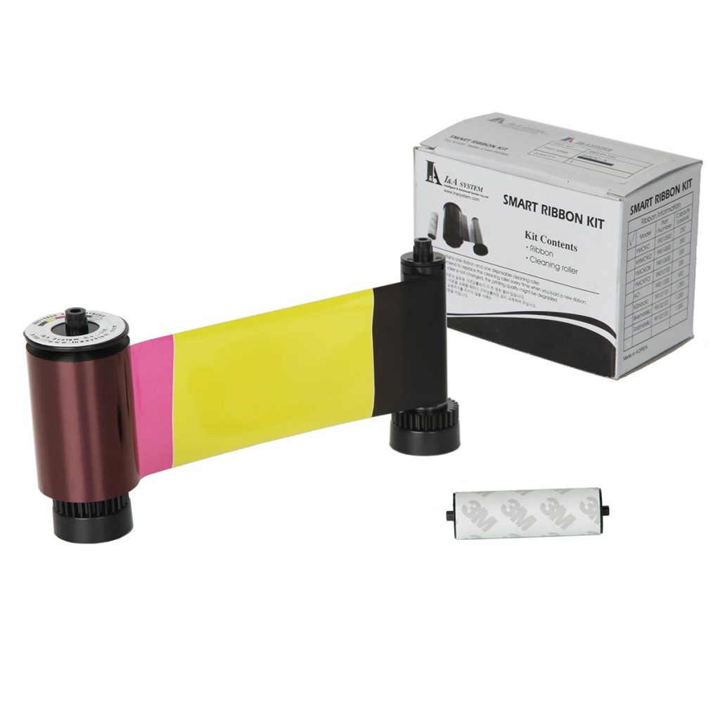 IDP Smart 30 Half Panel Printer Ribbon HYMCKO 650640 - 350 Image ...