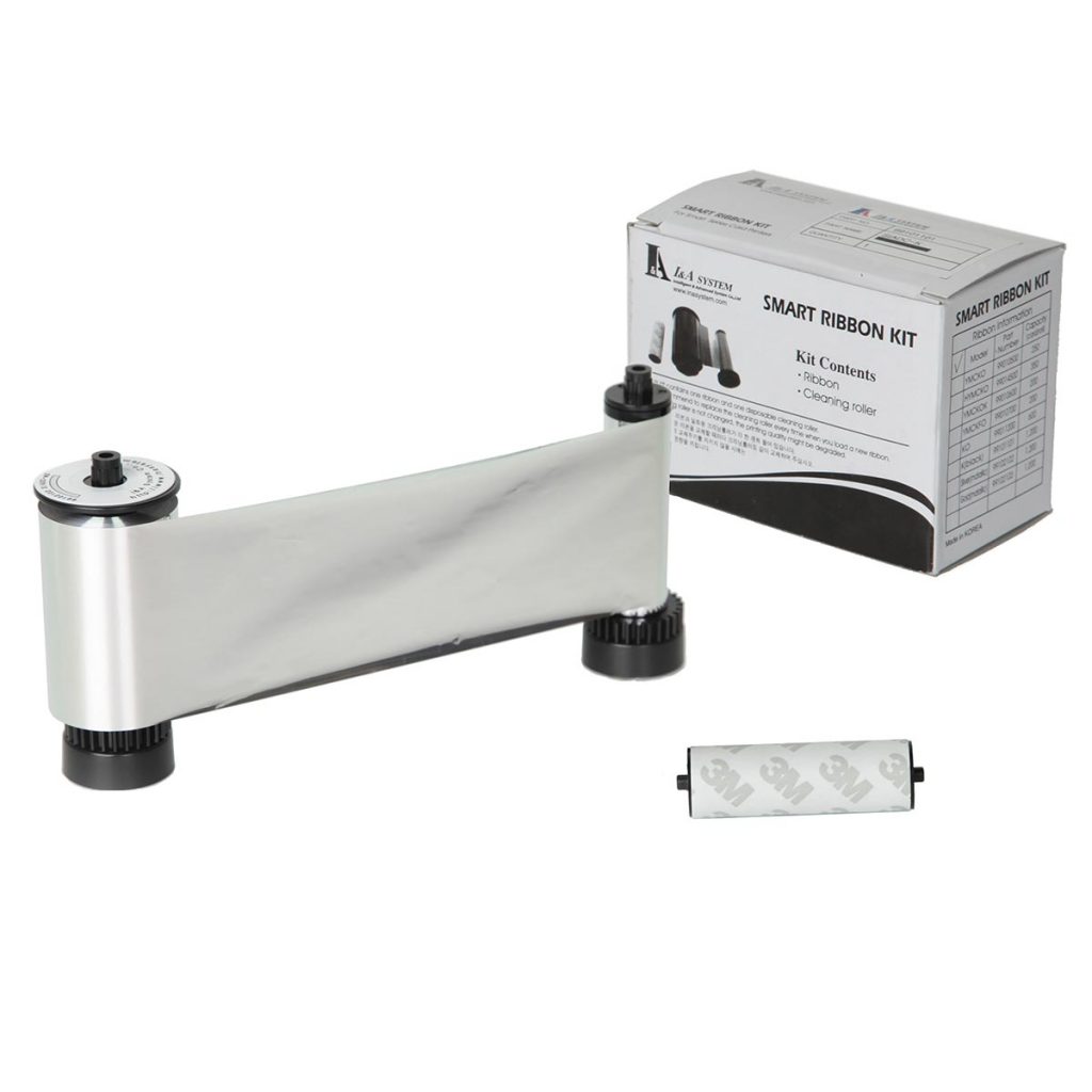 IDP Smart 50 Metallic Silver Ribbon 650681 - 1200 Image - Modulus Card ...