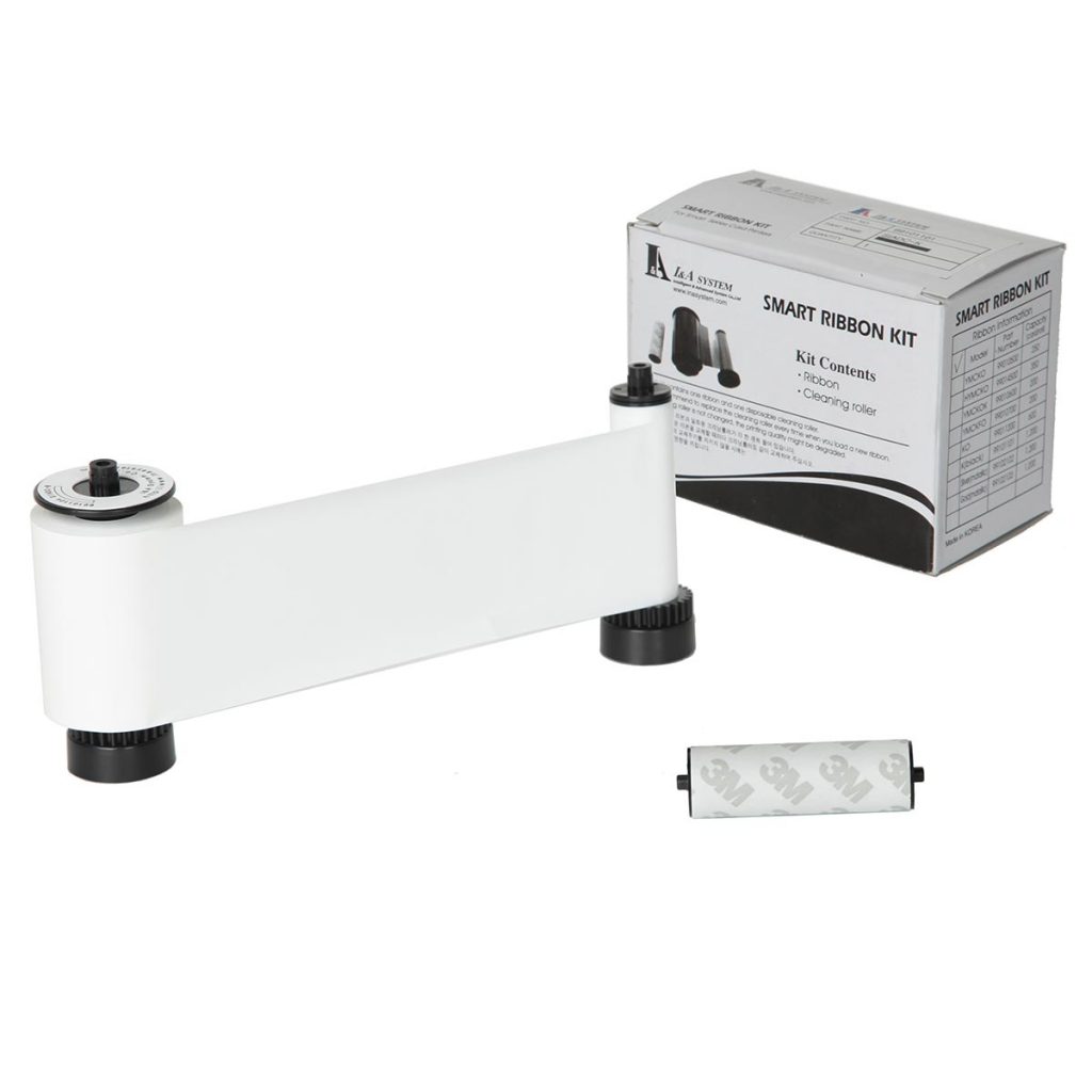 IDP Smart 50 White Mono Ribbon 650663 - 1200 Image - Modulus Card Printers
