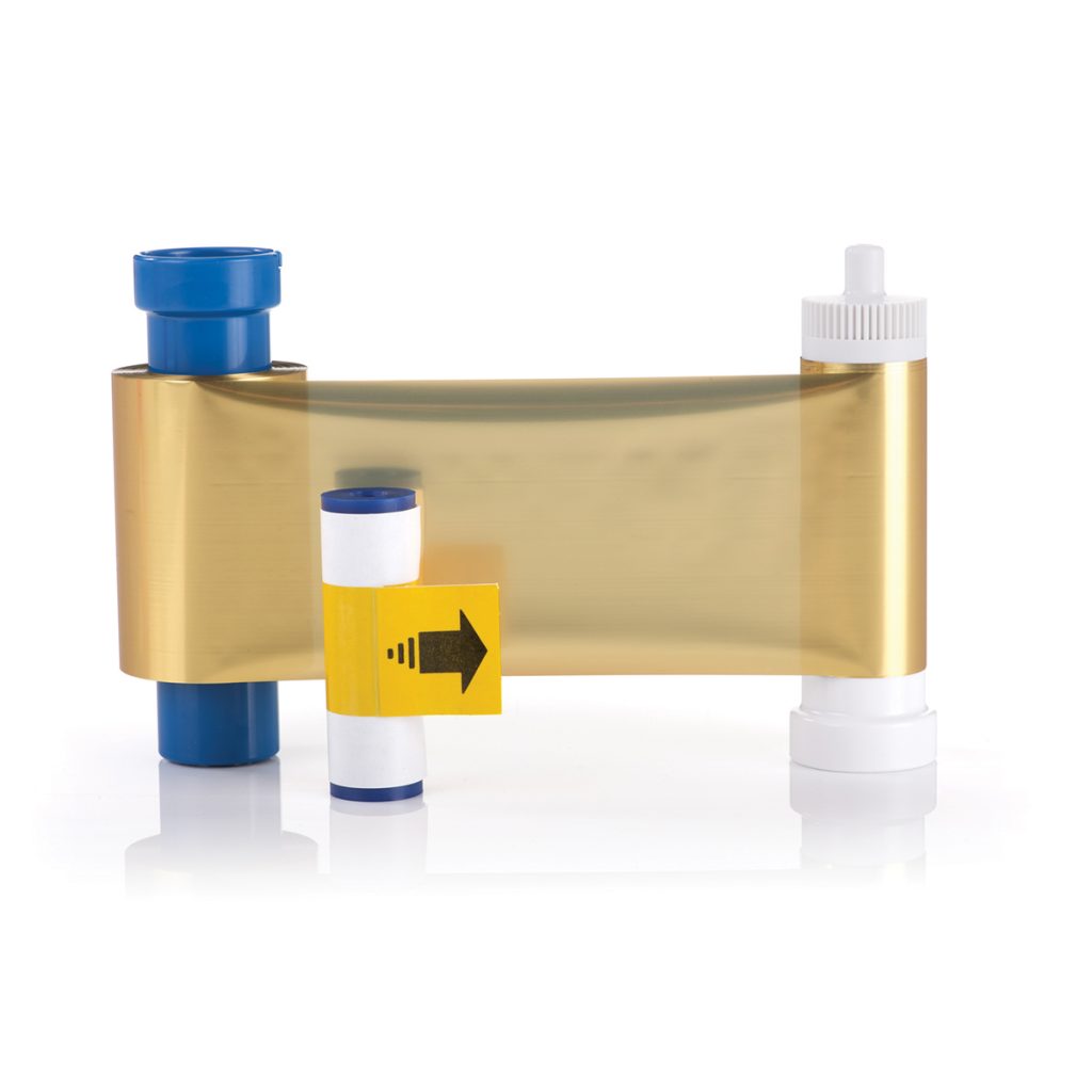 Magicard Pronto Mono Ribbon MA1000K-GOLD - 1000 Image - Modulus Card ...