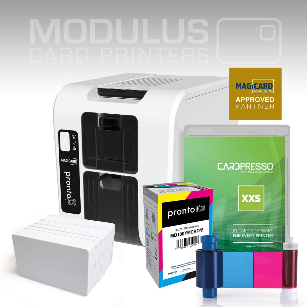 Magicard Pronto100 ID Card Printer Package | Modulus Card Printers