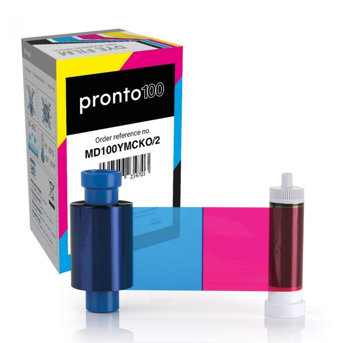 Magicard Ribbon With CardPresso Software - YMCKO Full Color For ID Card ...